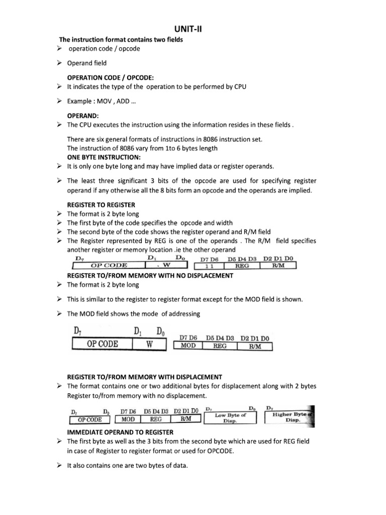 MPMC Notes Unit-2 | PDF