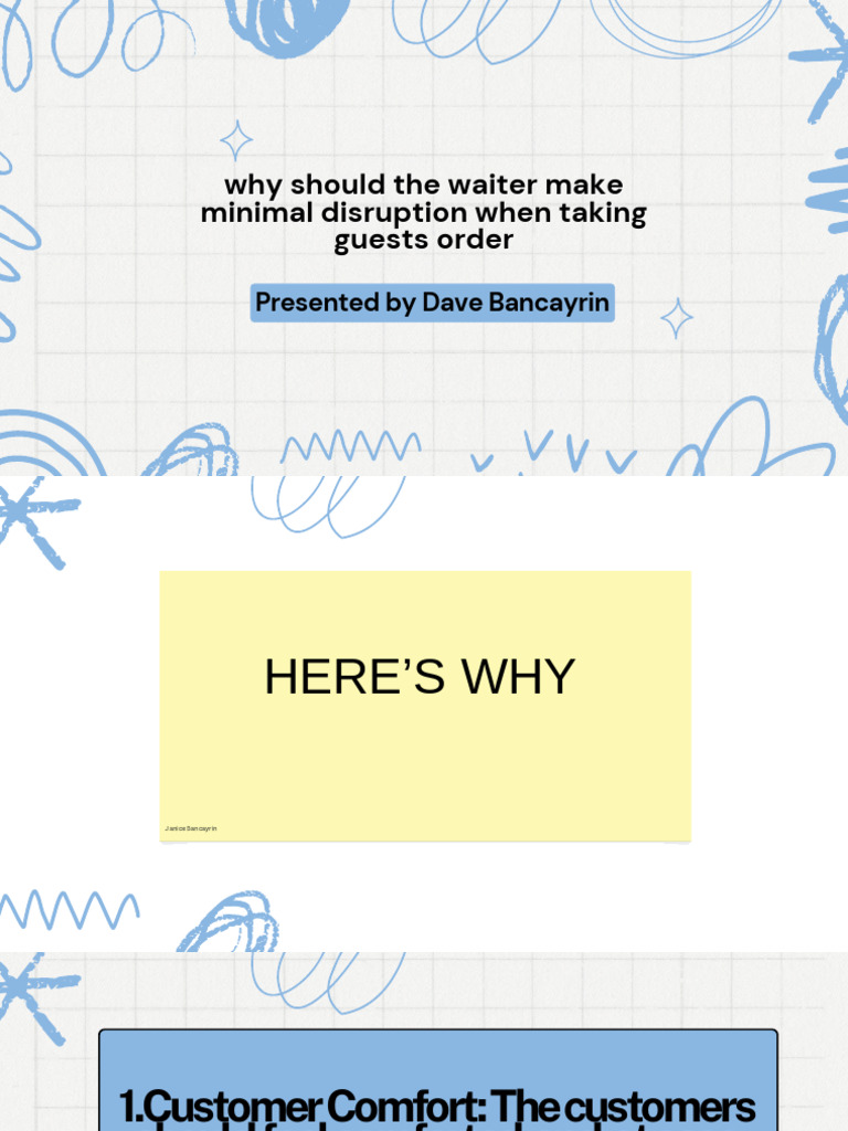 Blue Doodle Project Presentation | PDF