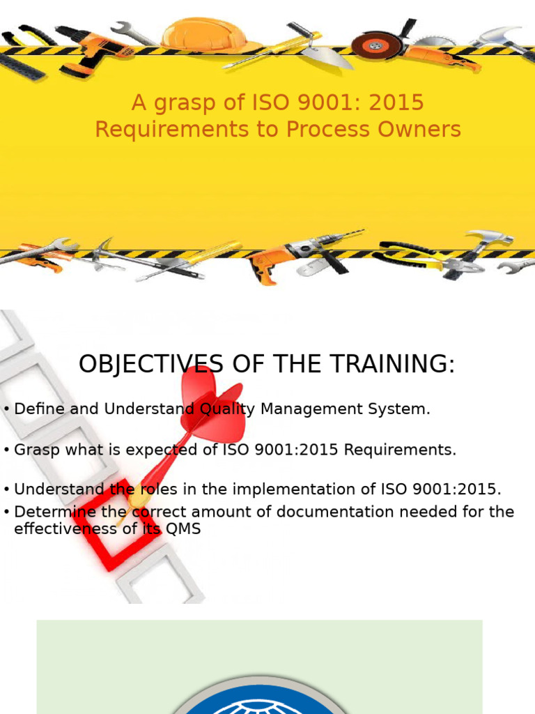 ISO 9001:2015 Training for Process Owners | PDF | Quality Management ...