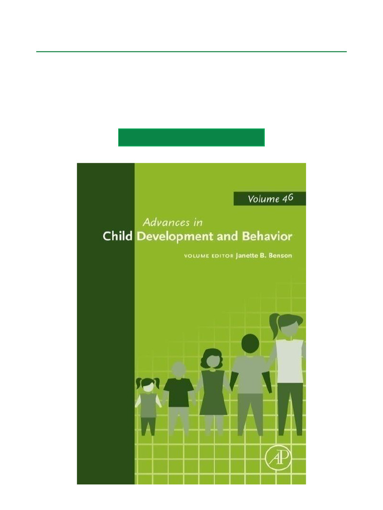 Advances in Child Development and Behavior Optimized DOCX Download ...