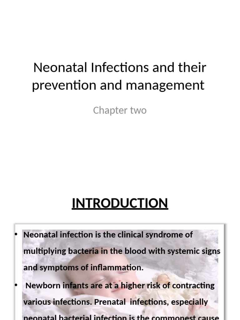 Neonatal Infections | PDF | Sepsis | Preterm Birth