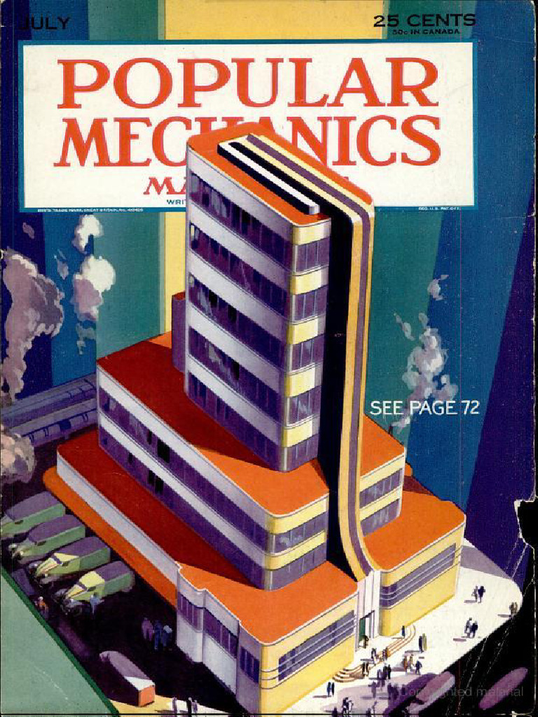 Popular Mechanics 07 1933 | PDF