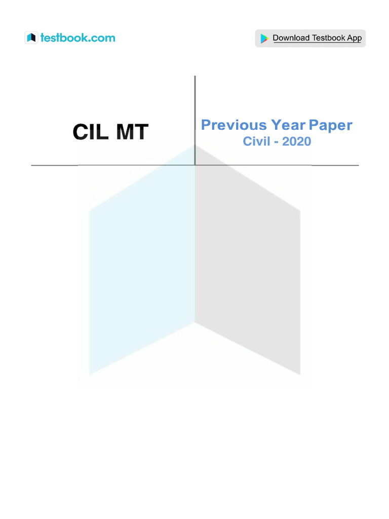 CIL MT Civil 2020 English | PDF