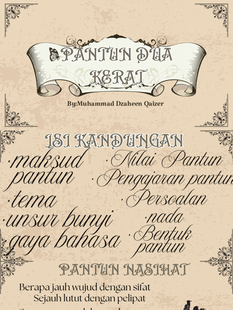 PANTUN DUA KERAT_20250420_144840_0000 | PDF