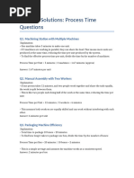 UPH Calculation and Manpower Analysis | PDF