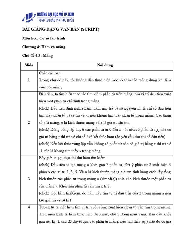 CSLT C4 CD4.4 CacThaoTacTrenMang | PDF