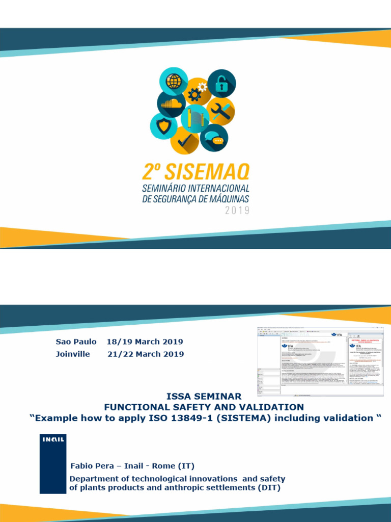 Como Aplicar ISO 13849-1 e 2 | PDF