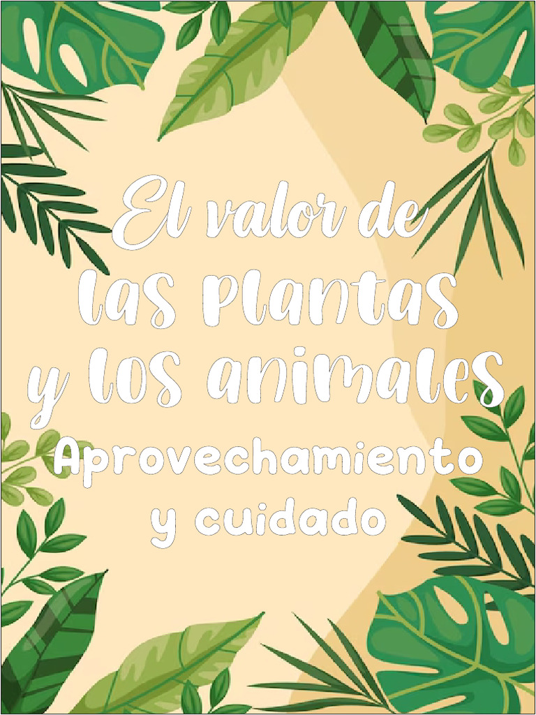 Plantas y Animales | PDF