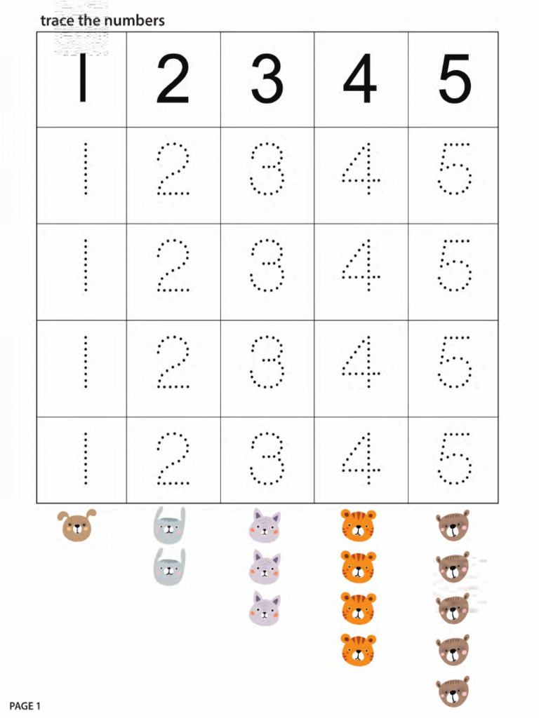 A319 - Preschool Math Worksheets | PDF