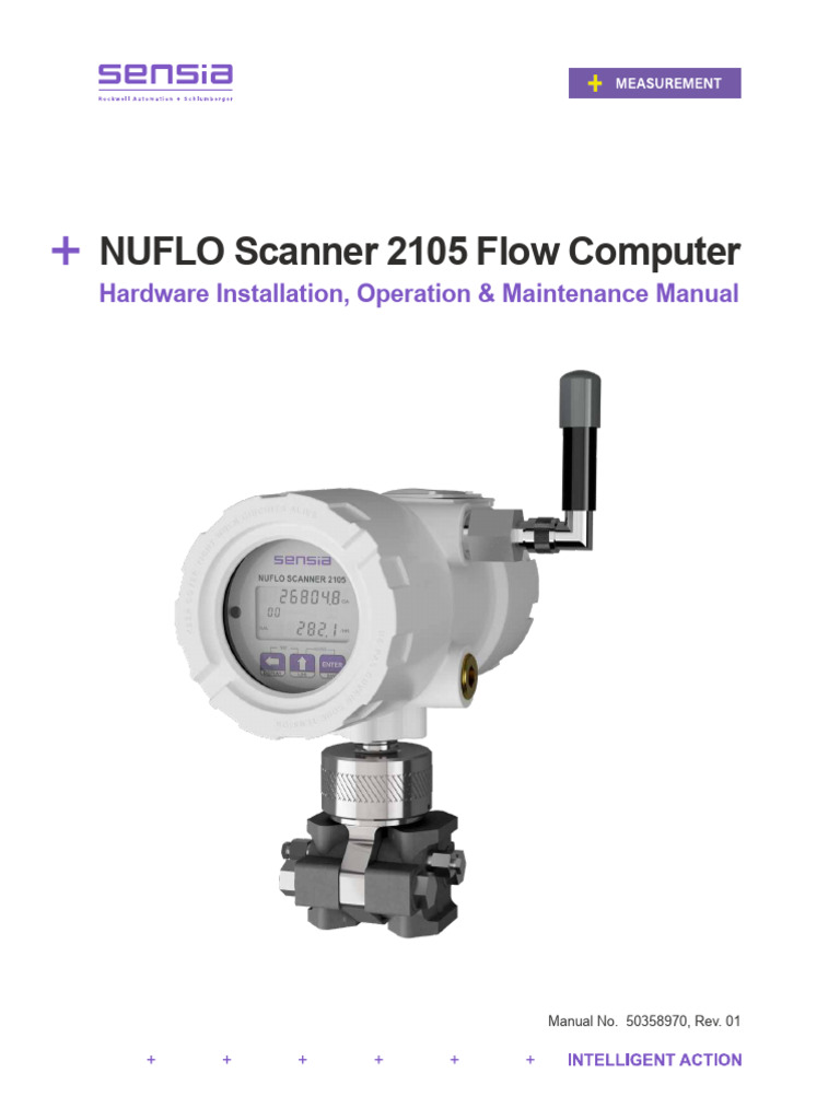 MN FLOW NUFLO Scan 2105 01 Intallation Operation Maintenace Manual (4 ...