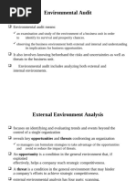 CHAPTER 2 - The External Environment Opportunities, Threats, Industry Competition, and ...