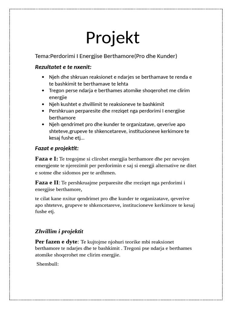 Projekt Fizike III | PDF