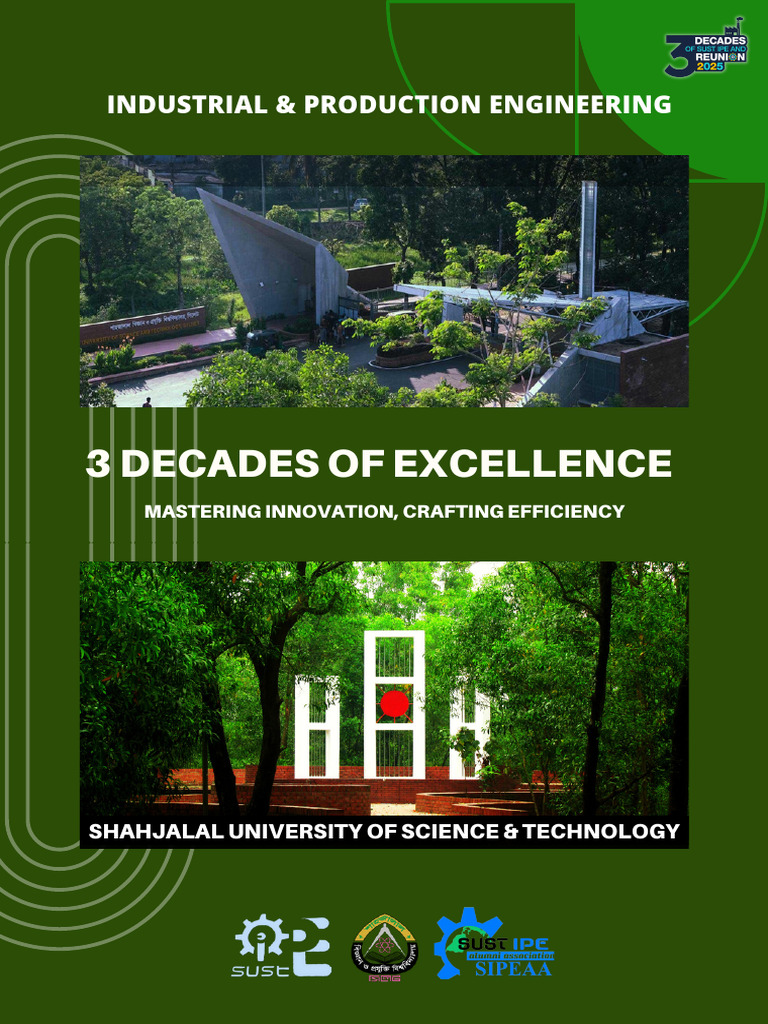 3 Decades of Sust Ipe & Reunion 2025 Souvenir | PDF