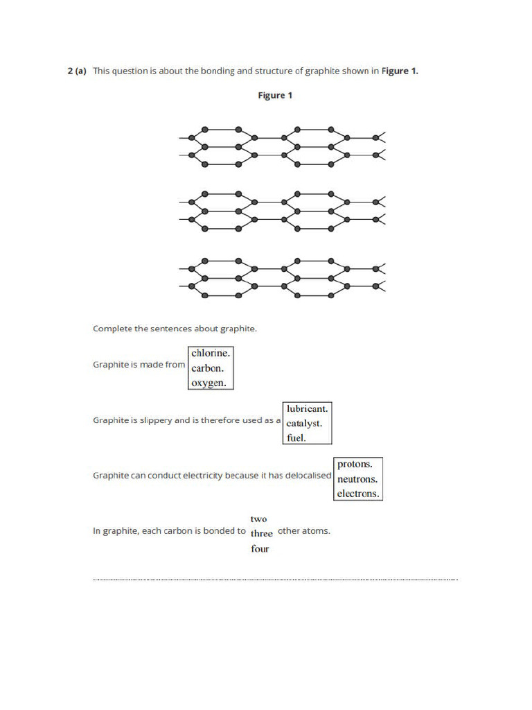 Diamond, Graphite and Graphene | PDF