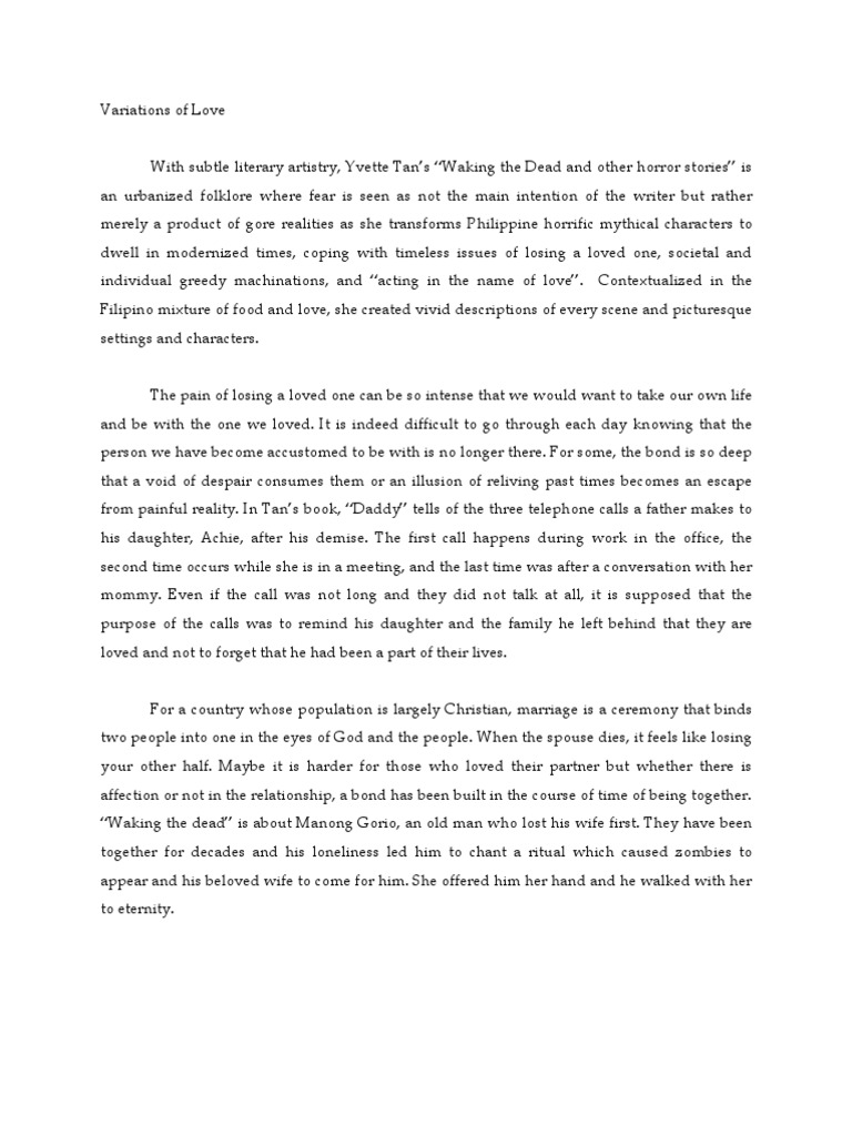 Yvette Tan | PDF | Love | Psychological Concepts
