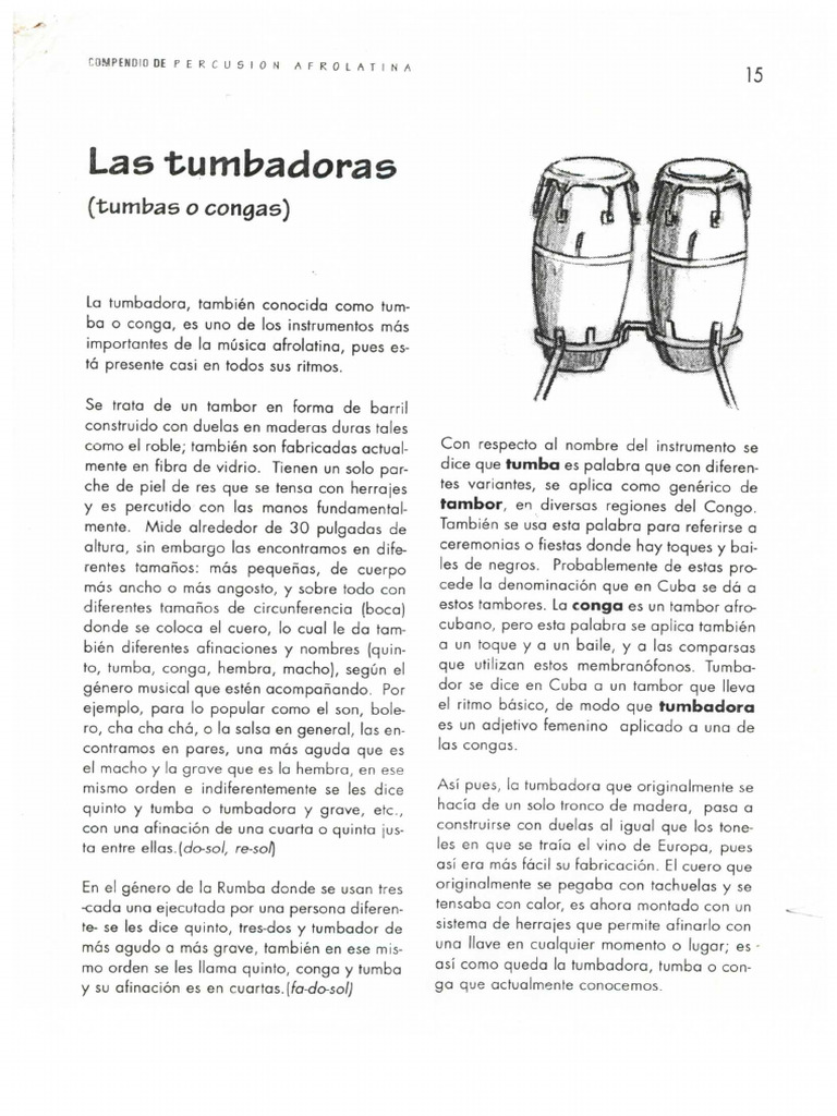 Percusion Afrolatina | PDF