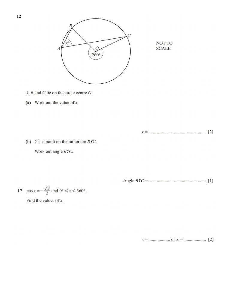 Revision Paper 2 | PDF