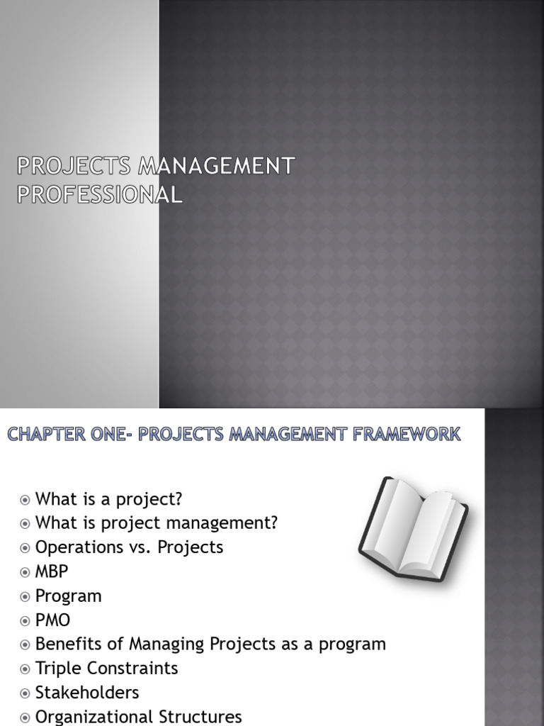 PMP LEC 1 Projects Management Fundamentals | PDF | Project Management ...