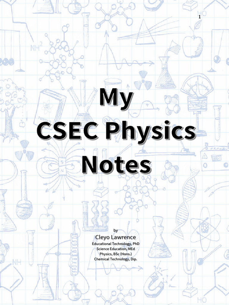 CSEC Physics Presentation Notes | PDF | International System Of Units ...