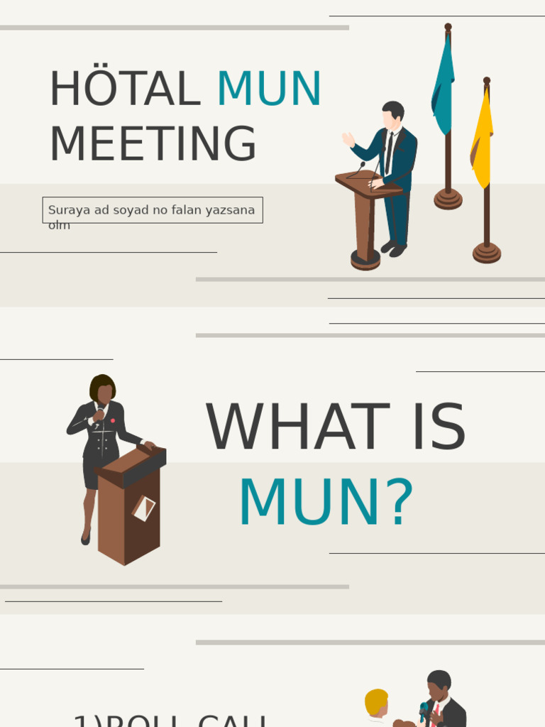 Mun PPT Düzenlenecek | PDF