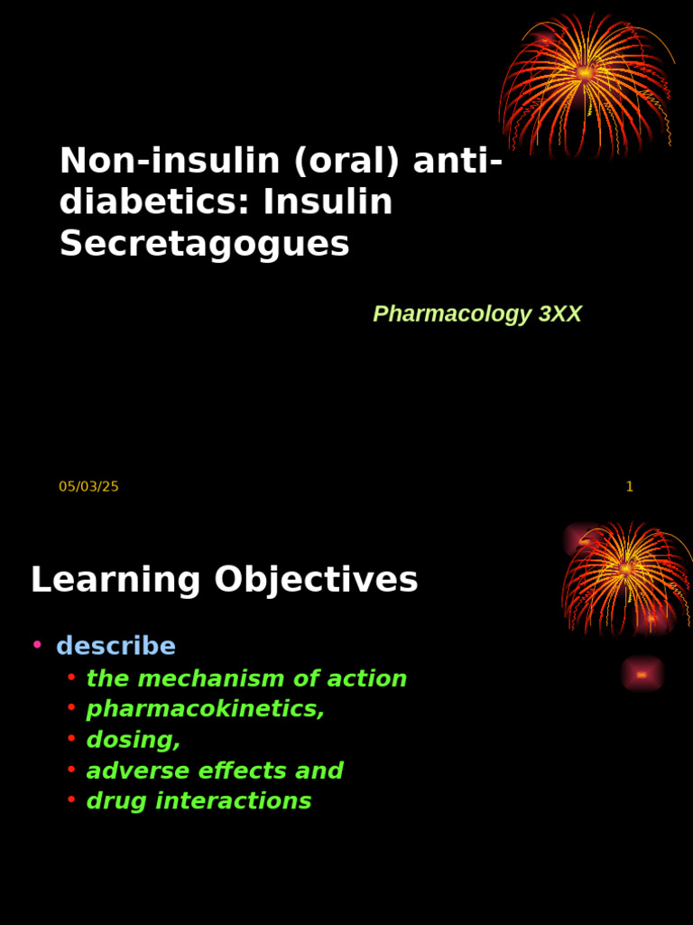 11.1.3 - Oral Anti-Diabetic Agents - Insulin Secretagogues (2008 ...