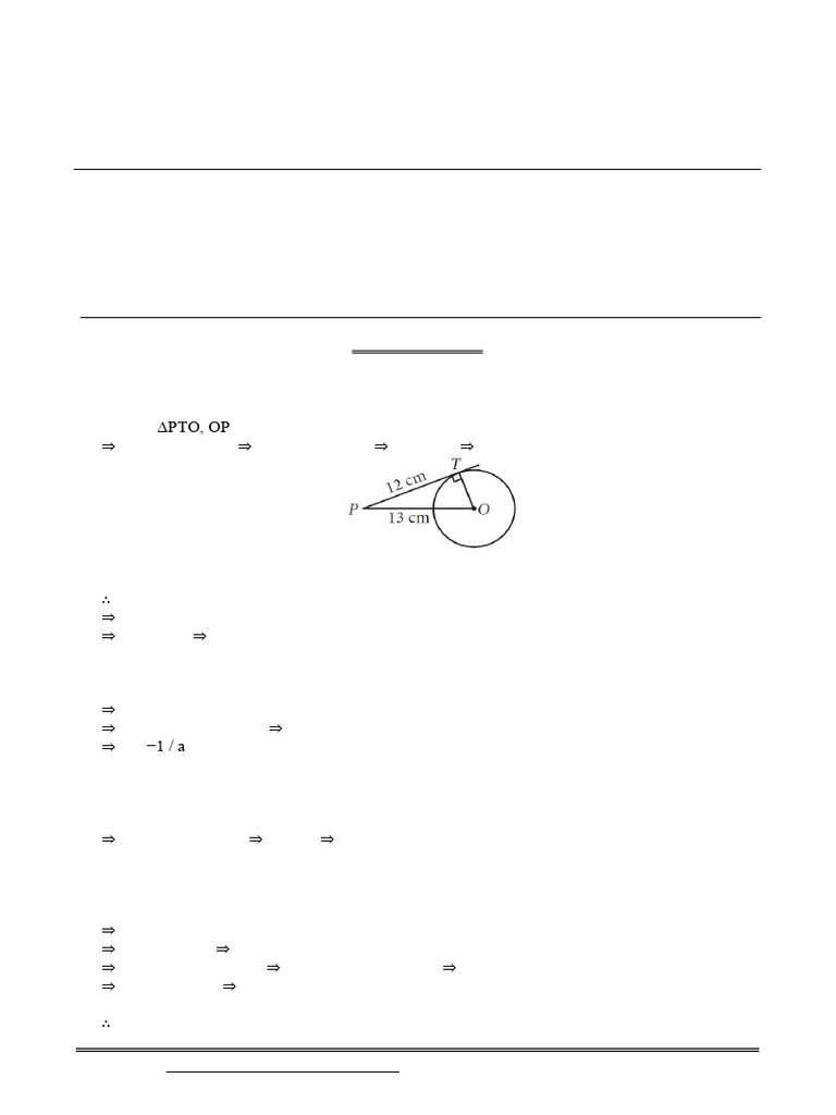 Maths Class X Term 2 Sample Paper Test 04 2021 22 Answers | PDF ...