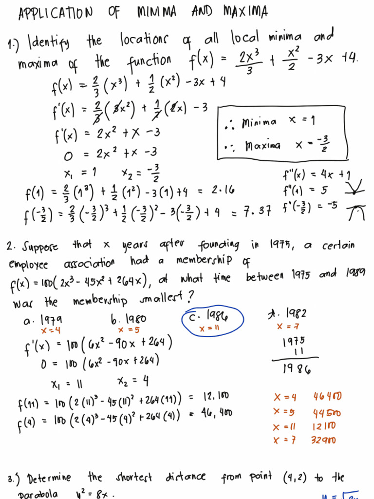 Minima Maxima Time Rates | PDF