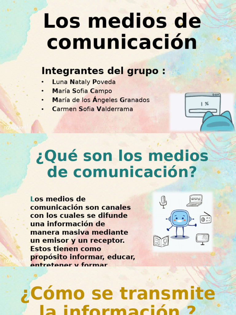Los Medios de Comunicación | PDF | Comunicación | Informática