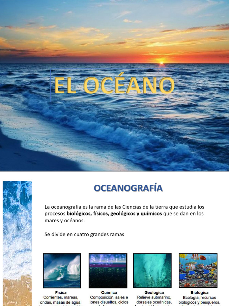 El Océano | PDF | Celsius | Marea