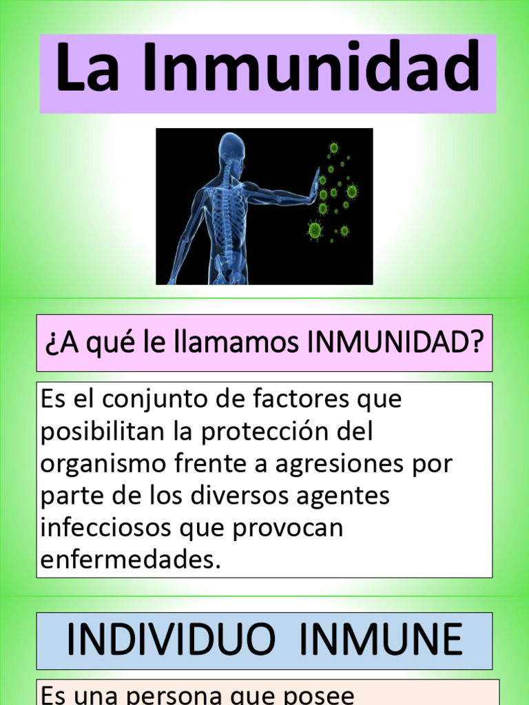 Los Tipos de Inmunidad | PDF | Sistema inmune | Anticuerpo