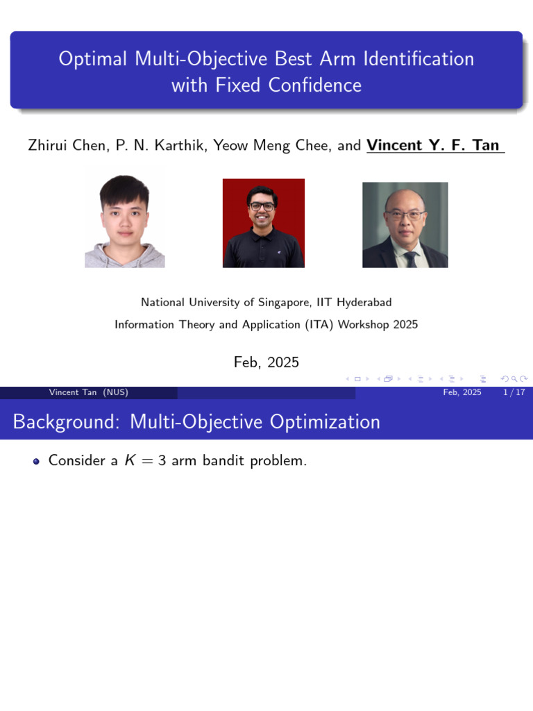 Vincent Ncc Talk Mo-bai-ita | PDF | Probability Theory | Mathematics