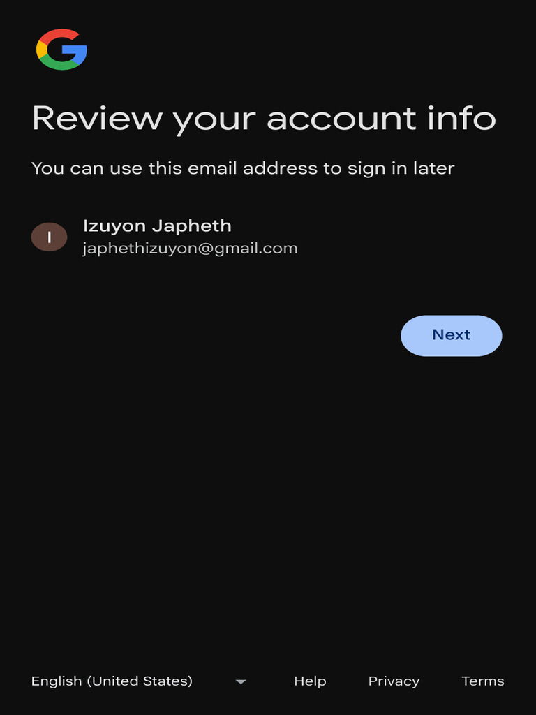 Create Your Google Account | PDF