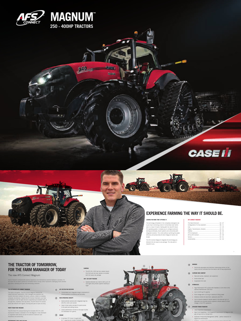 CaseIH - AFS Connect Magnum A4 Brochure 0522 D4 Ross Purdy | PDF ...