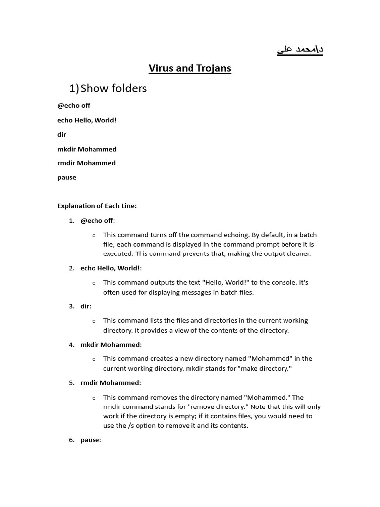 3 Virus and Trojan and DOS | PDF | Port (Computer Networking ...