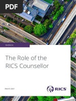Mrics Counsellor Guide | PDF | Knowledge | Experience