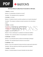 TCF Exam Structure and Sample Questions | PDF | Test (Assessment ...