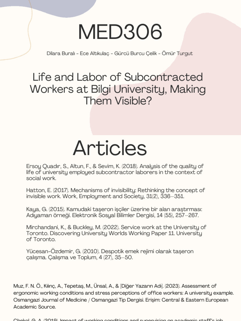 Med306 Sunum PDF | PDF | Labor | Economies