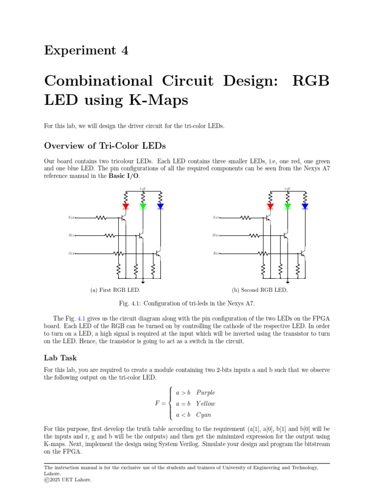 [4_Combinational_Circuit_Design_using_K-Maps_-_RGB_LED (1) | PDF | Electrical Components ...