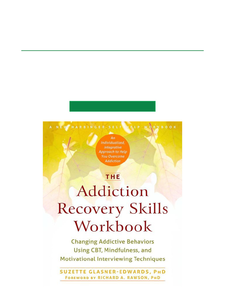 Addiction Recovery Skills Workbook | PDF