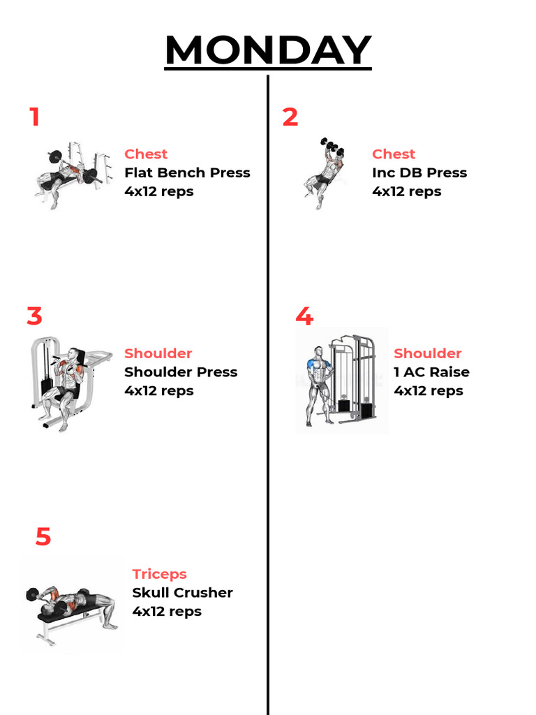 Gym Schedule - 20250428 - 082351 - 0000 | PDF
