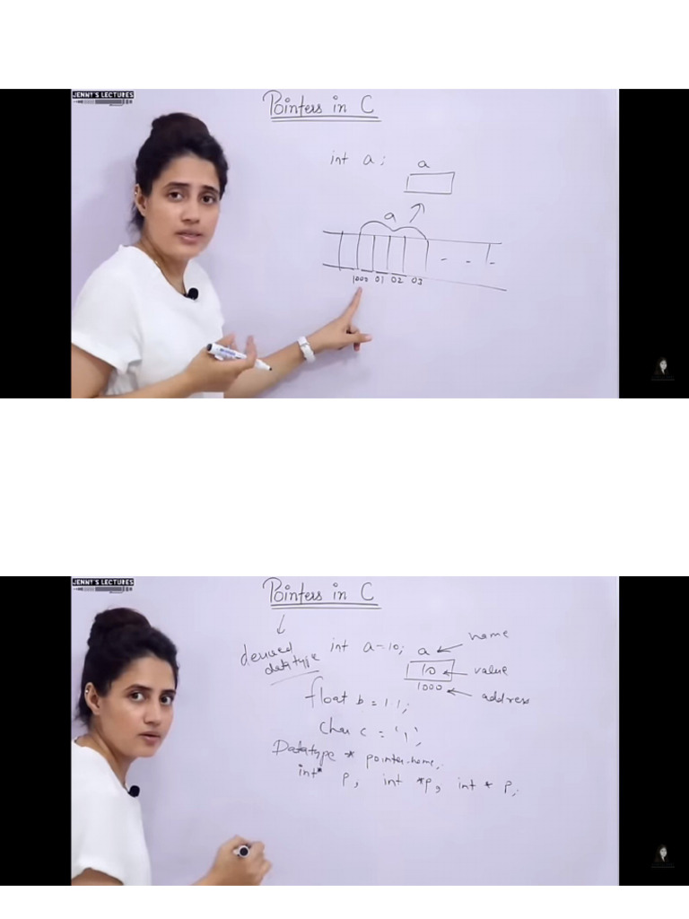 Pointers Jeeny C Programming | PDF