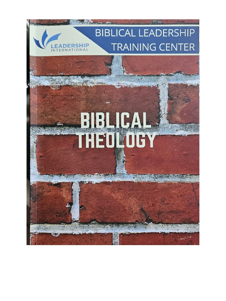 Biblical Theology (p120) | PDF