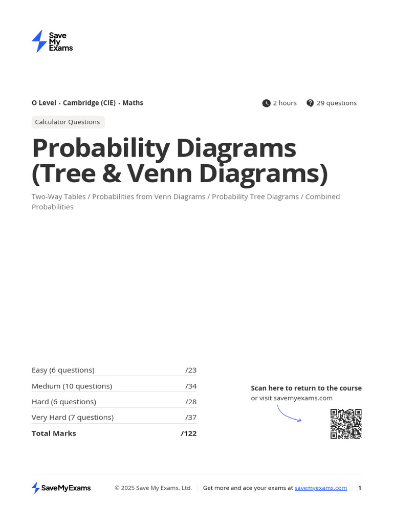 Tree and Venn Diagrams m9mXkJ3hTXgjyssr | PDF