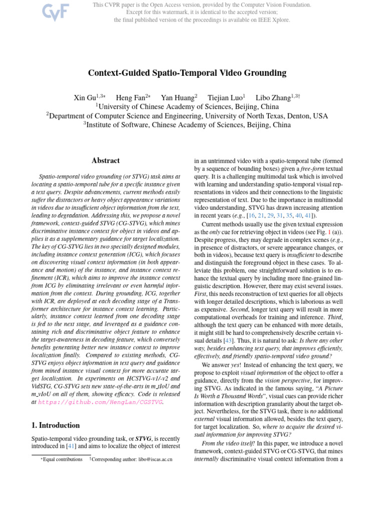 Gu Context-Guided Spatio-Temporal Video Grounding CVPR 2024 Paper | PDF ...
