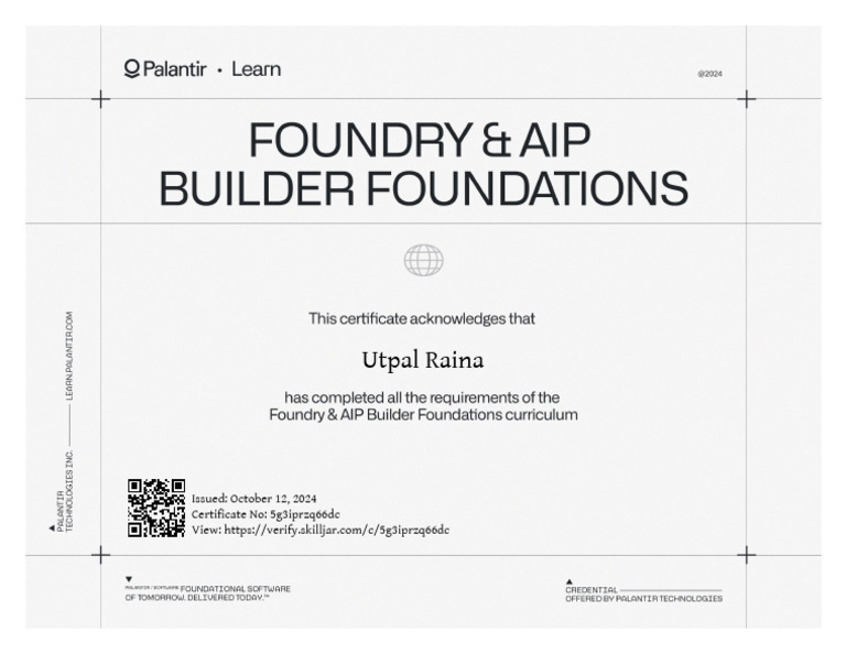 Certificate Foundry | PDF