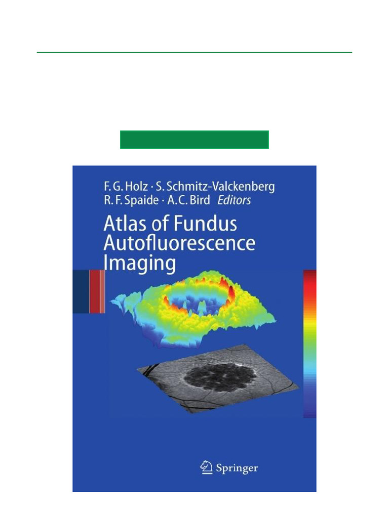 Atlas of Fundus Autofluorescence Imaging, 1st Edition Reference Book ...