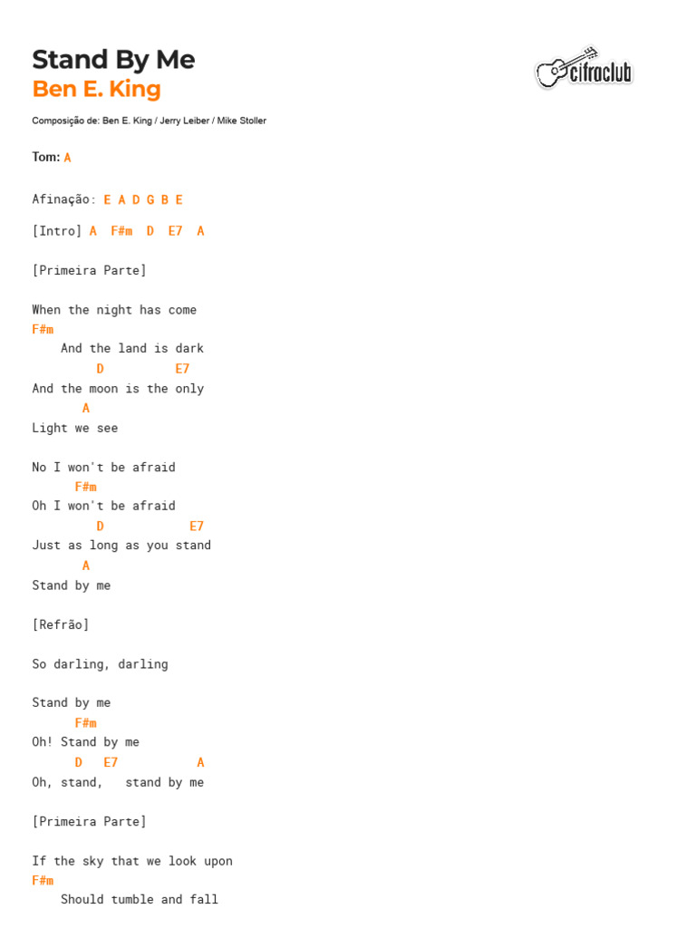 4 - Ben E. King - Stand by Me | PDF