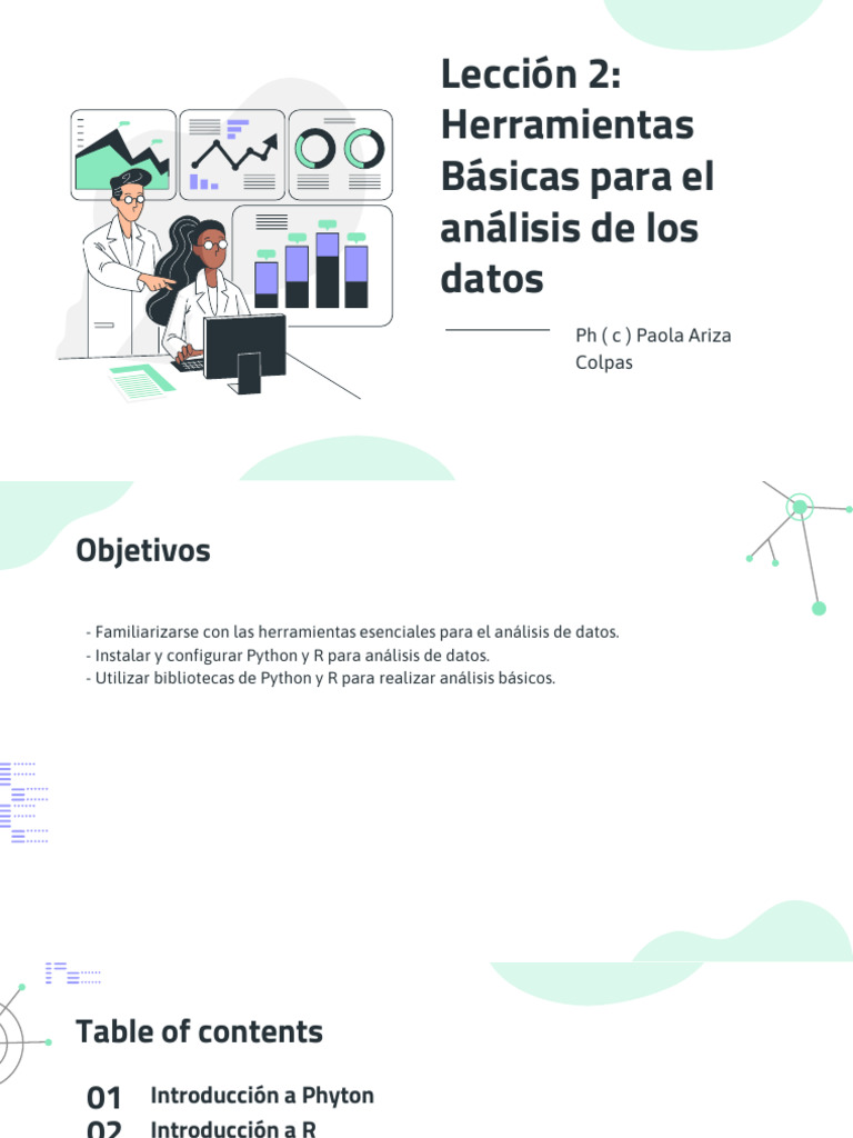 Leccion 2 Herramientas Basicas de Analisis de Datos v.2 | PDF | Python (lenguaje de programación ...