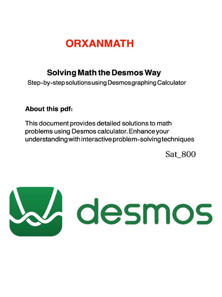 OrxanMath-Desmos Tips-Part 2 | PDF