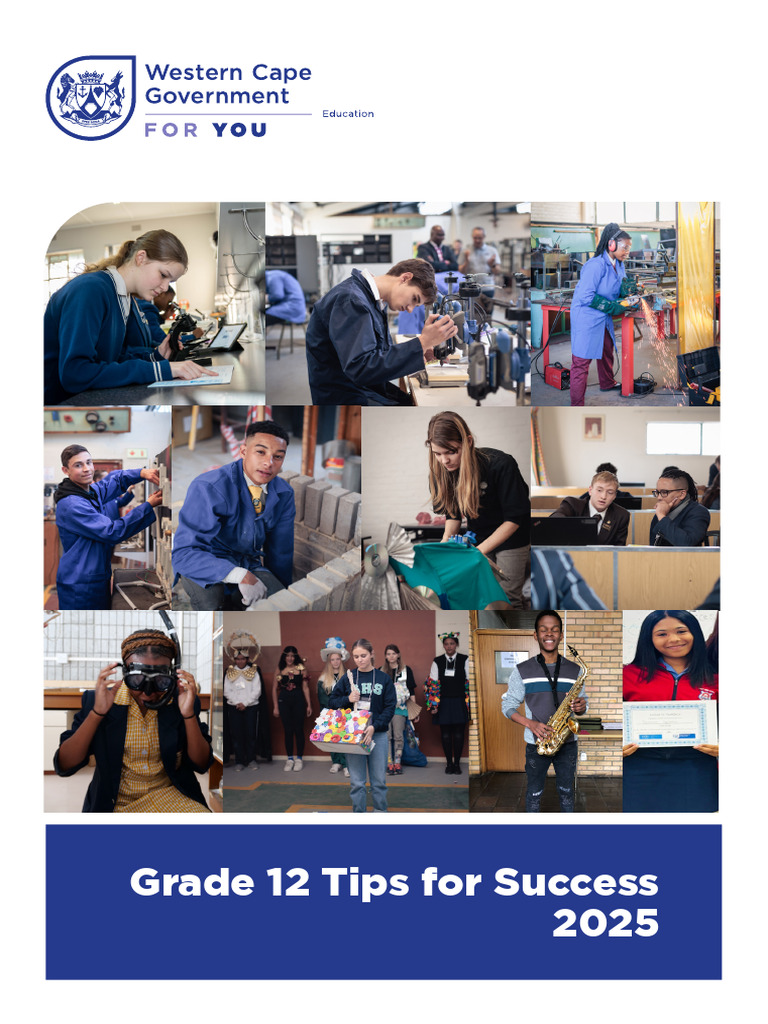 Grade 12 Success Tips for 2025 | PDF | Reason | Evidence